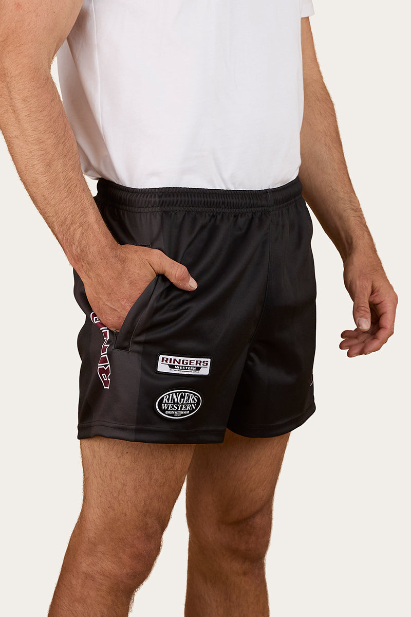 Buckley Footy Short - Black – Ringers Western