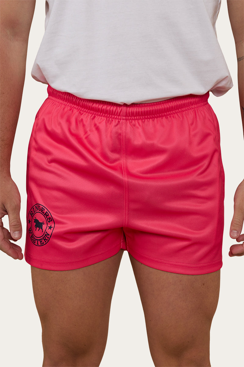 Ringers Footy Shorts - Melon – Ringers Western