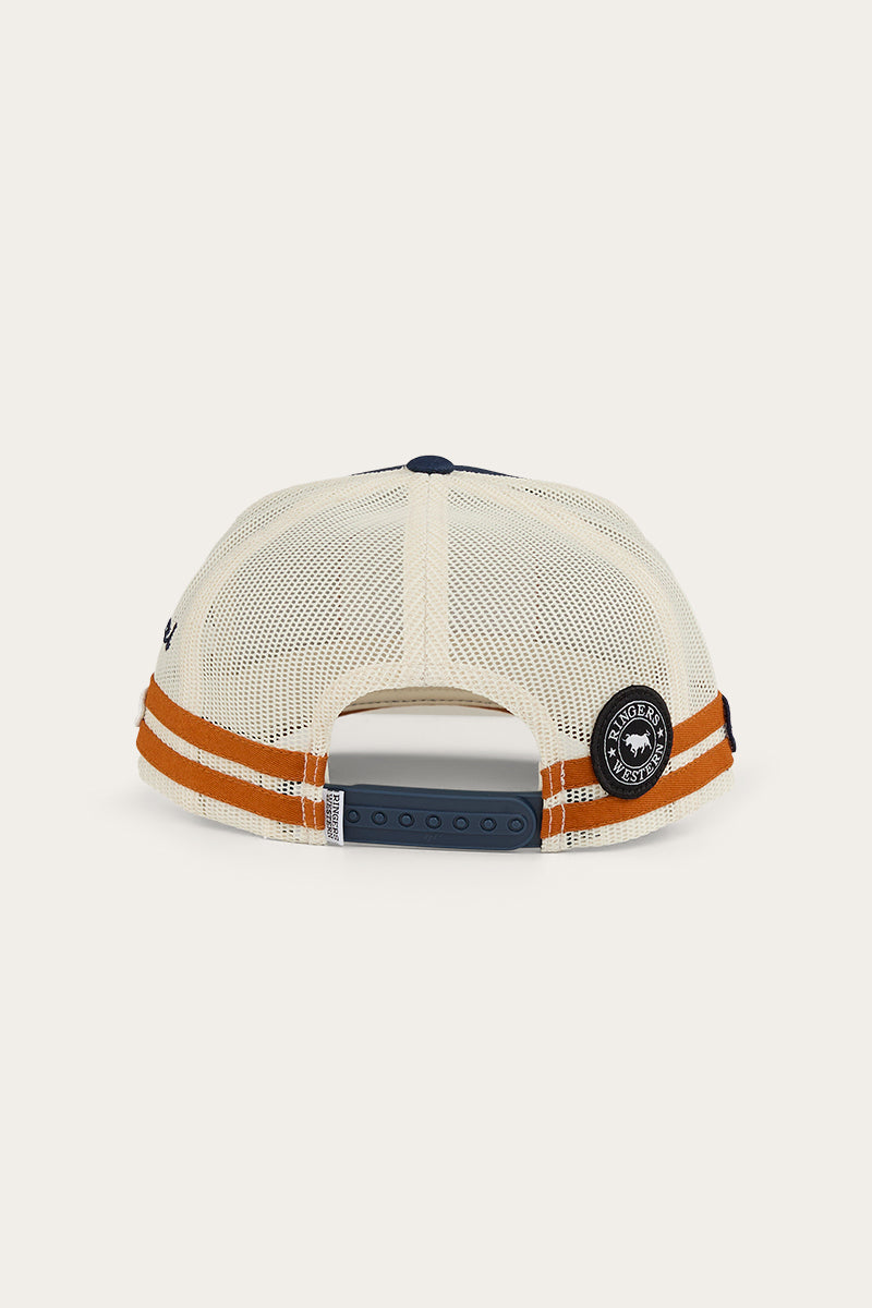 Big Rig Trucker Cap - Navy / Burnt Orange – Ringers Western