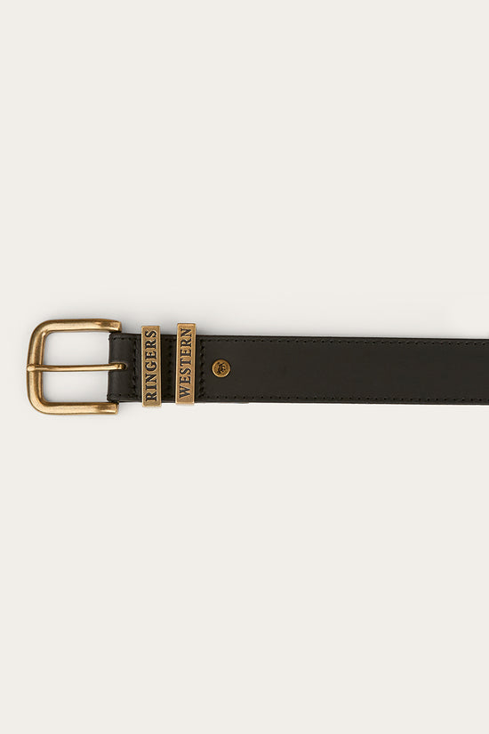 James Belt - Black / Gold – Ringers Western