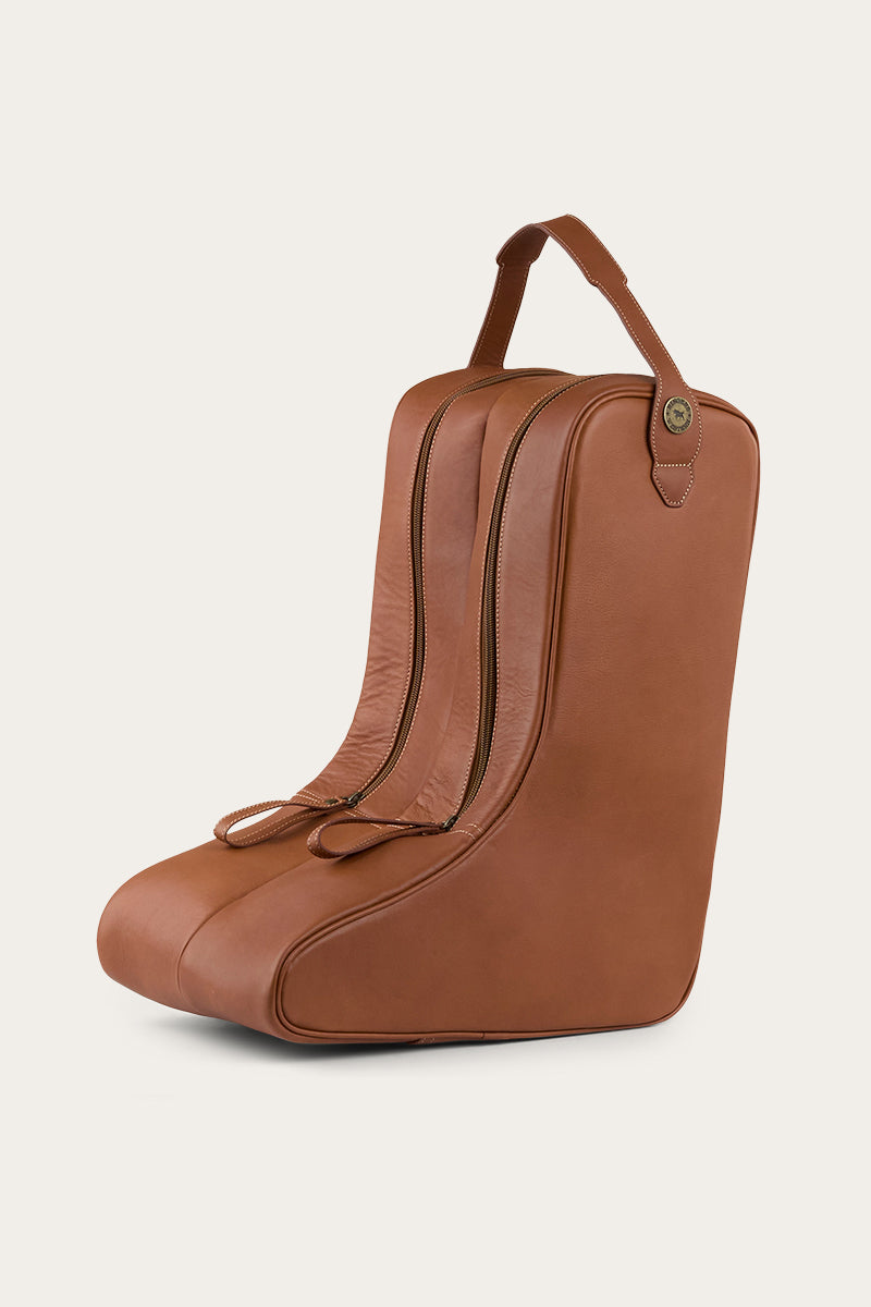 Miguel Leather Boot Bag - Bourbon – Ringers Western