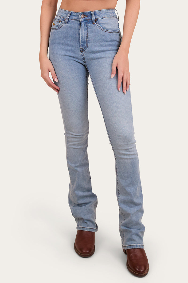 Penny Rodeo Womens High Rise Bootleg Jean - Vintage Light Blue ...