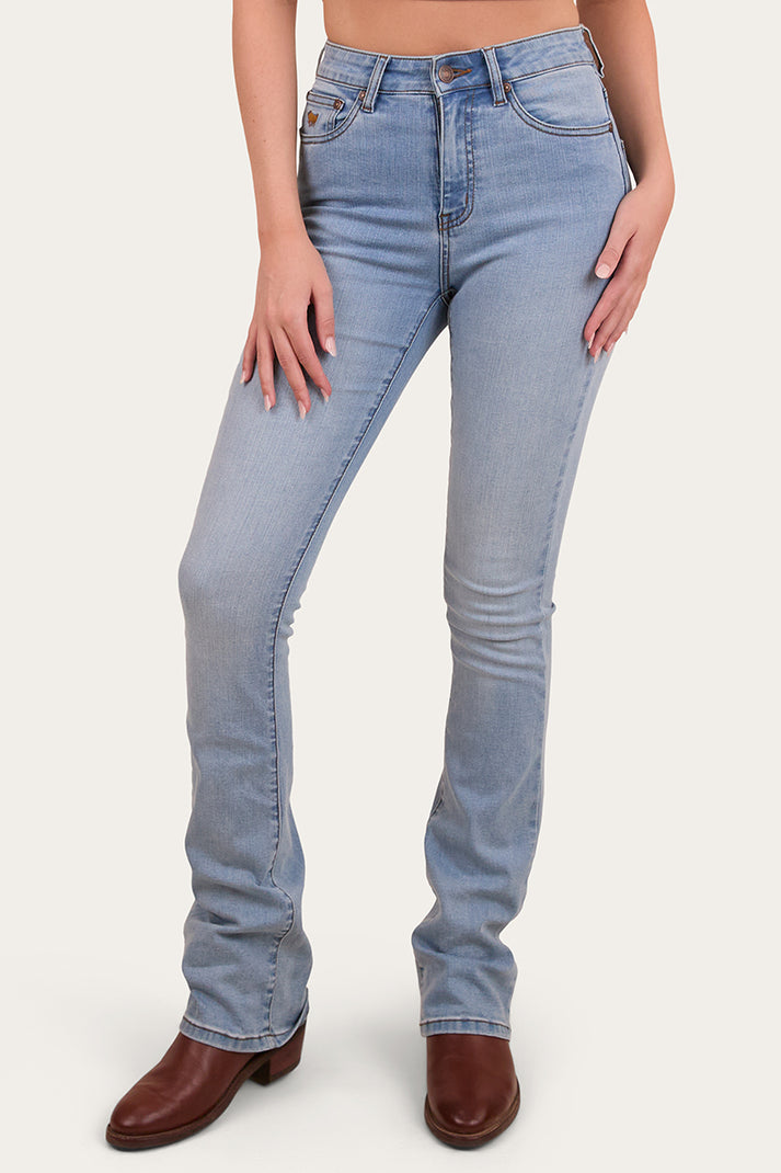 Penny Rodeo Womens High Rise Bootleg Jean - Vintage Light Blue ...