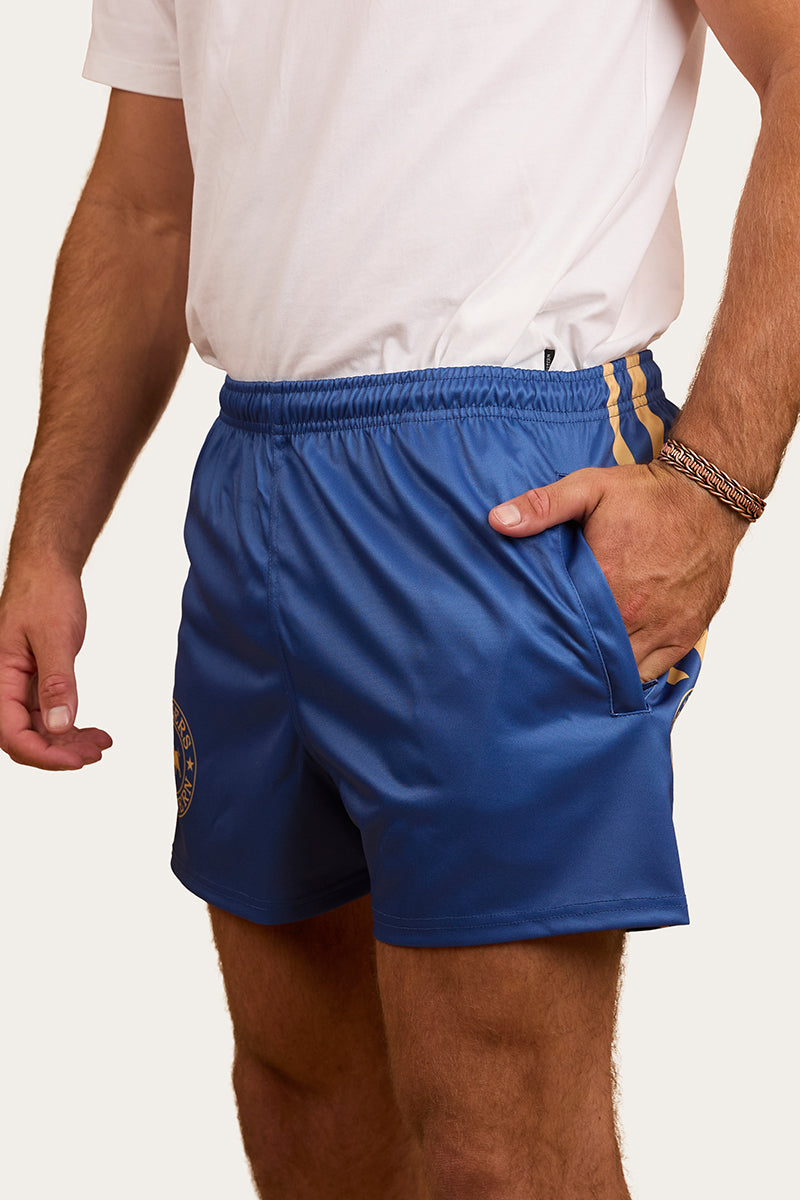 Ringers Footy Shorts - Blue – Ringers Western