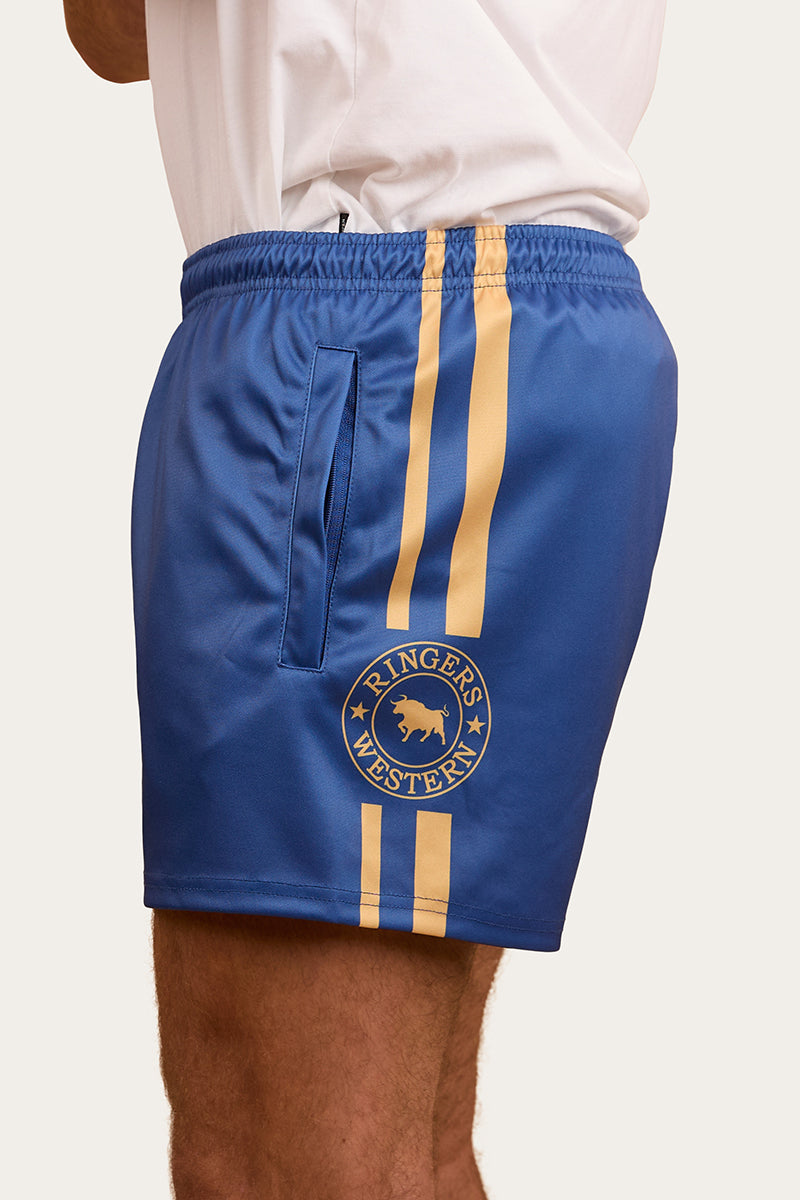 Ringers Footy Shorts - Blue – Ringers Western