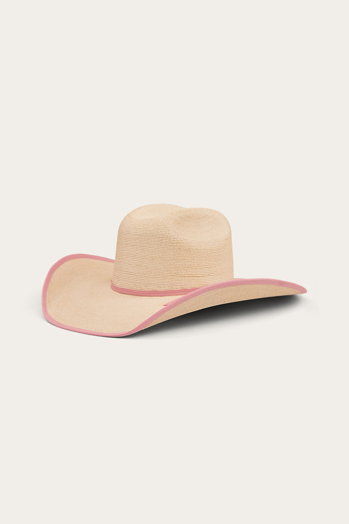 Sterling Hat - Natural/Pink – Ringers Western