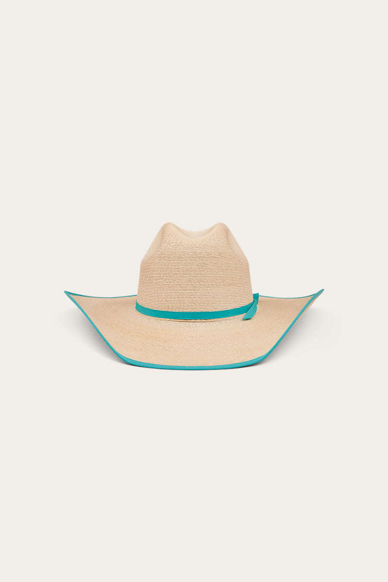 Sterling Hat - Natural/Aqua – Ringers Western