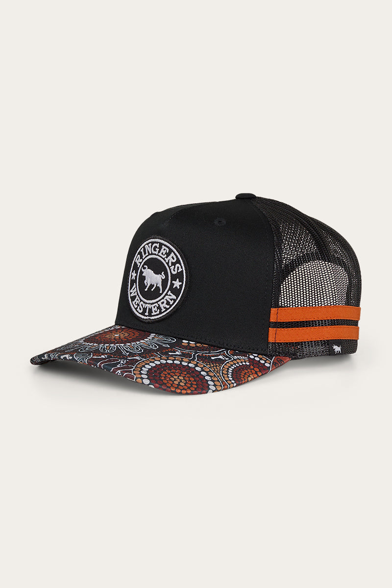 Walkabout Warrior Trucker Cap - Black – Ringers Western