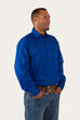 King River Half Button Work Shirt - Royal Blue – Ringers Western