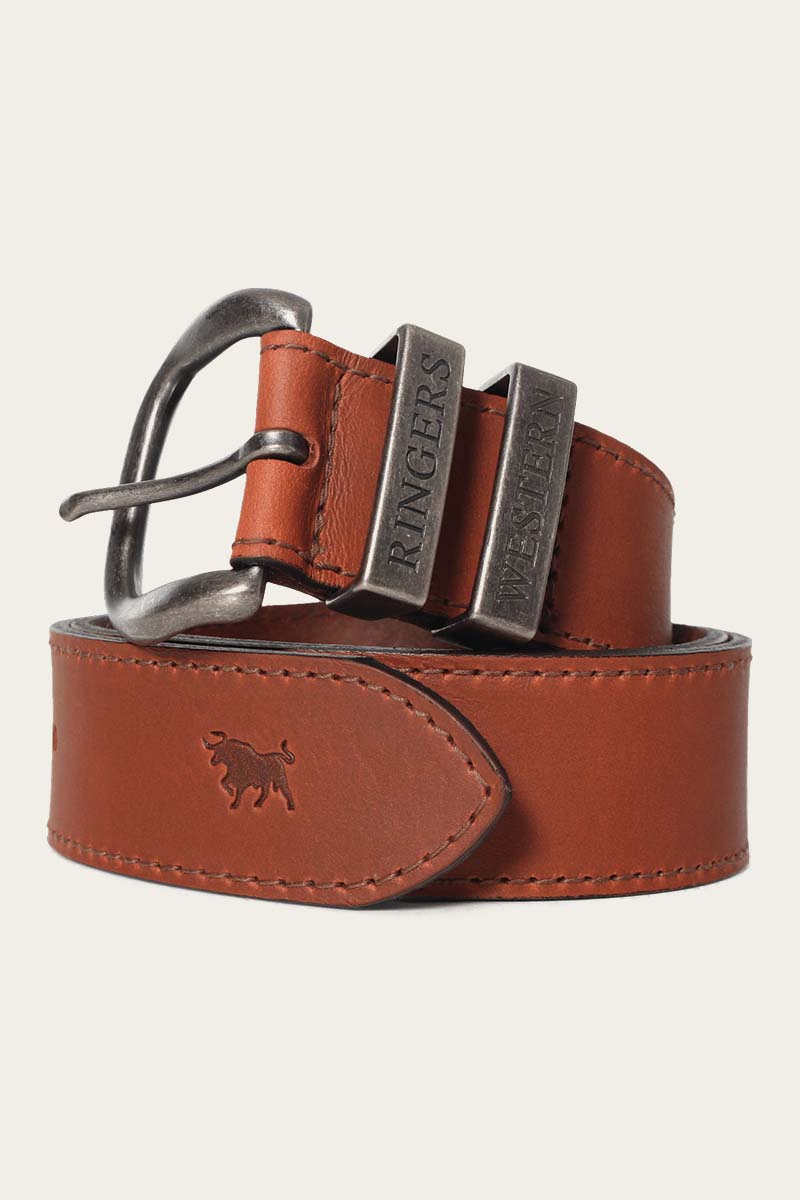 James Belt - Tawny Brown / Silver – Ringers Western