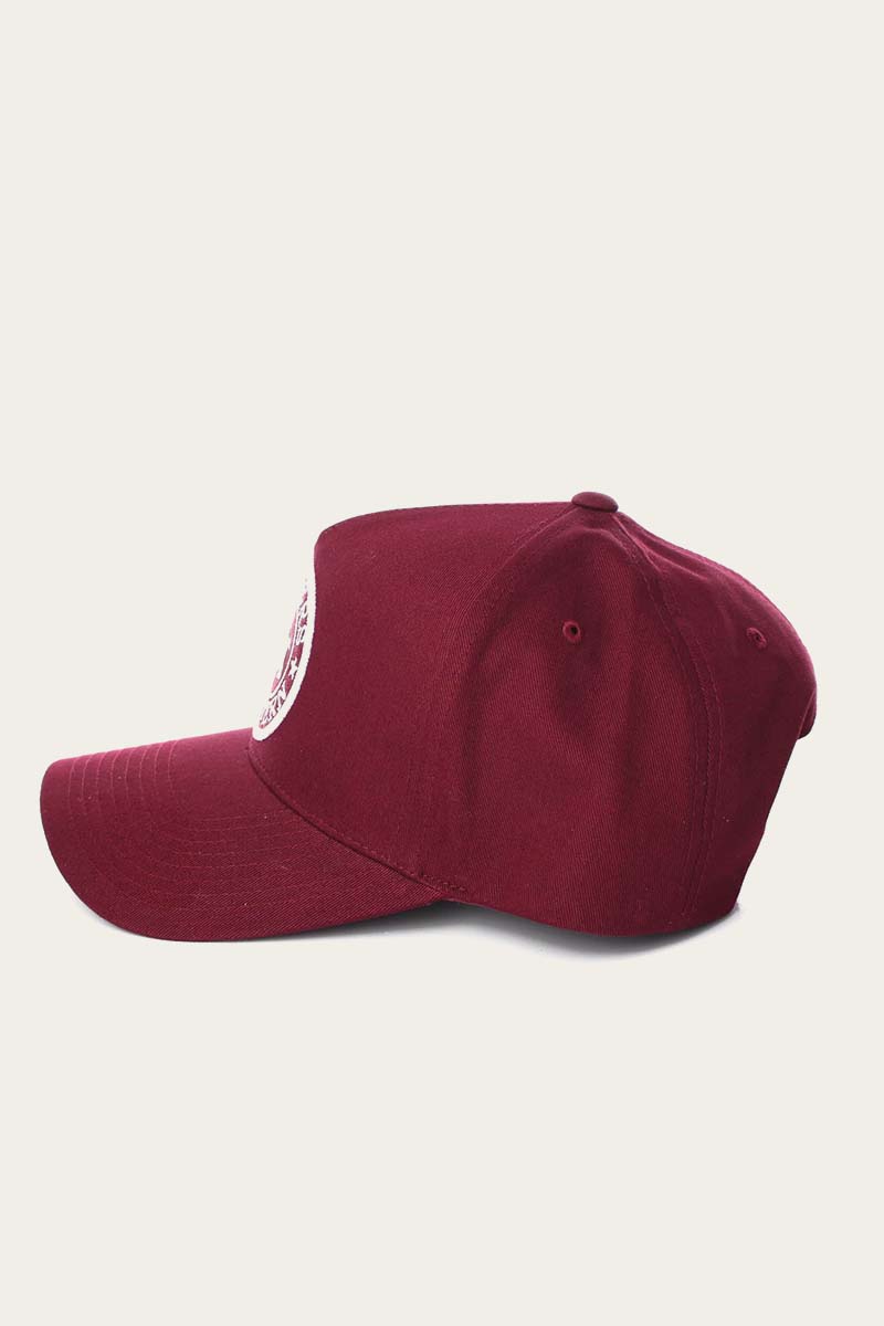 Grover Baseball Cap Burgundy – Ringers Western